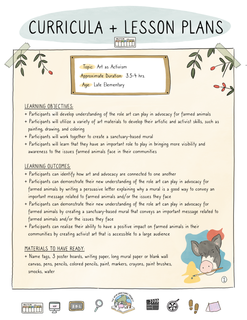 Late Elementary Age Sanctuary Education Lesson Plan 4 The Open